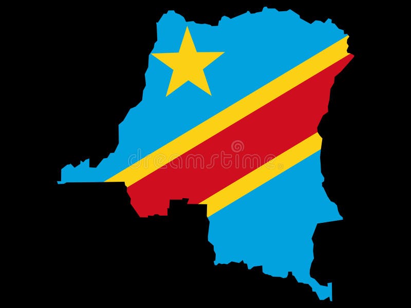 Democratic Republic of Congo Stock Vector - Illustration of democratic ...