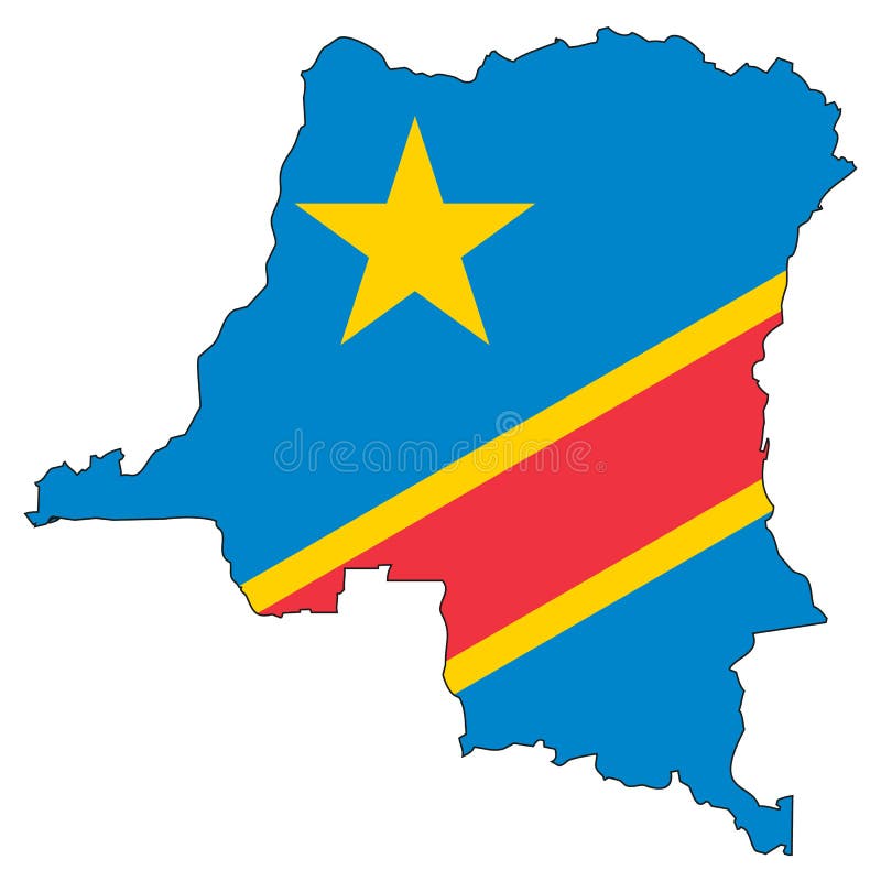 Congo Map Outline Stock Illustrations – 2,663 Congo Map Outline Stock ...