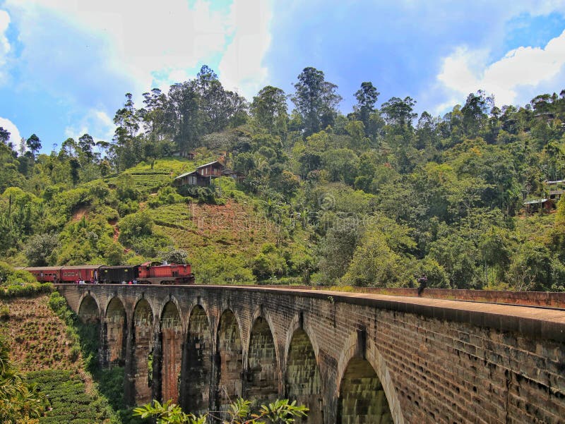 Demodara bridge sri lanka stock image. Image of hill - 222405233