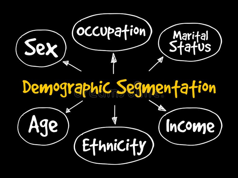 Demographic Segmentation Stock Illustrations – 748 Demographic ...