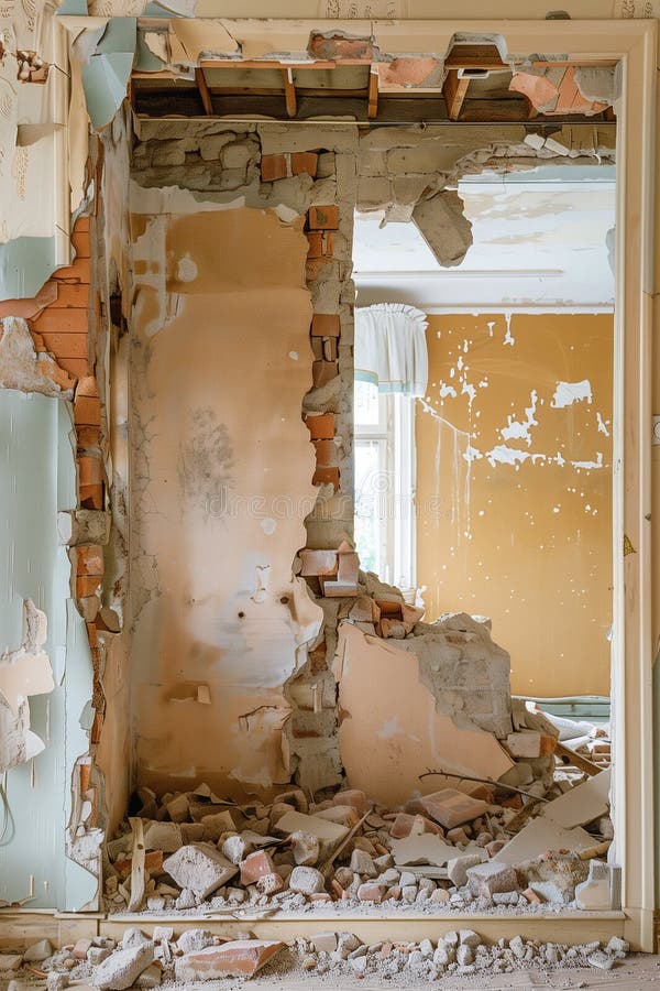 Demolishing a Wall To Create an Open Floor Plan in Home Renovation ...