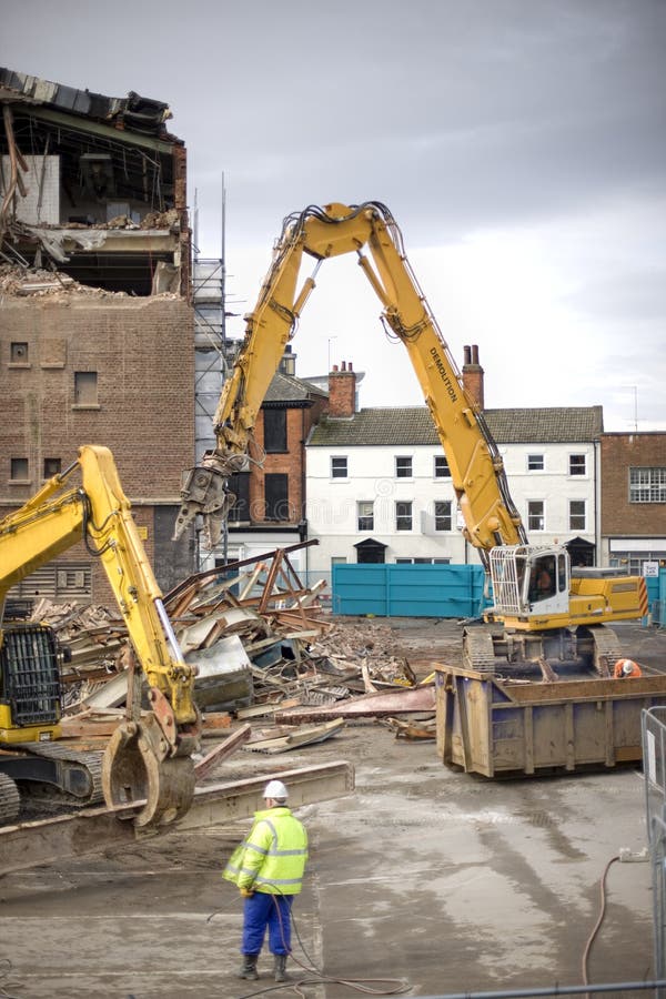 Demolition. stock image. Image of ruin, destroy, rubbish - 3311625