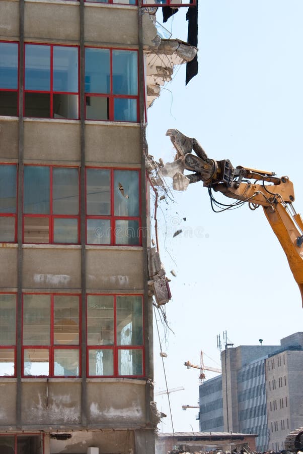 Demolition stock image. Image of destroy, industrial - 49932863