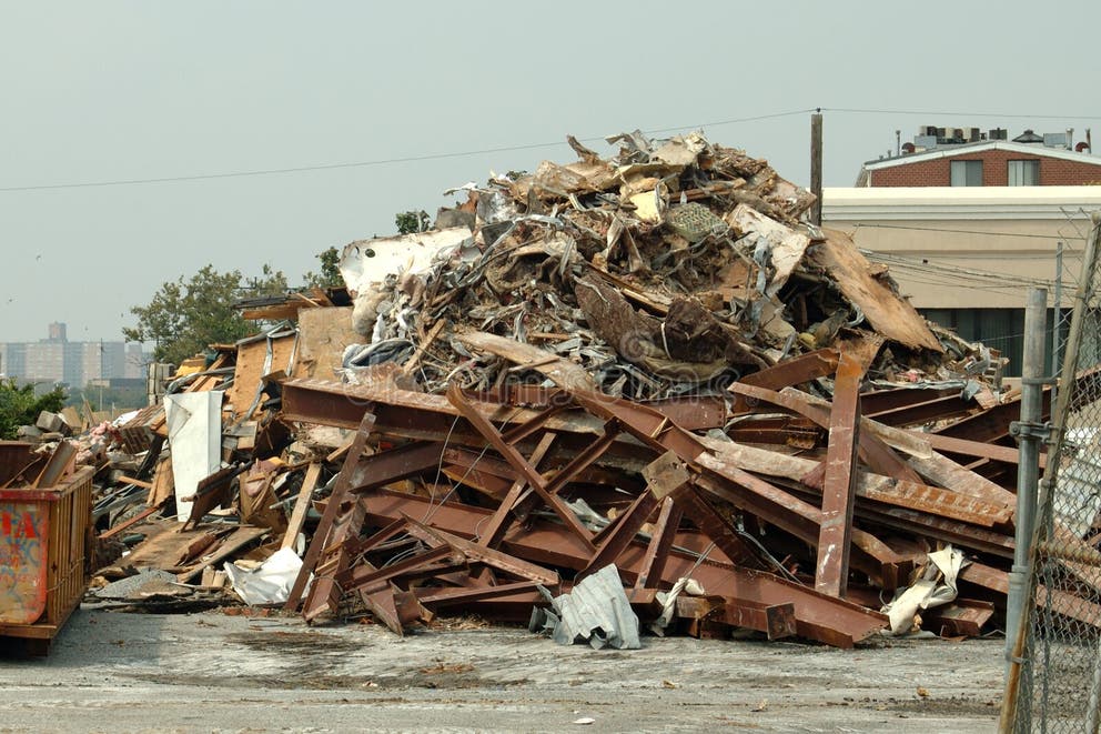 Demolition stock image. Image of mess, rusty, construction - 69323