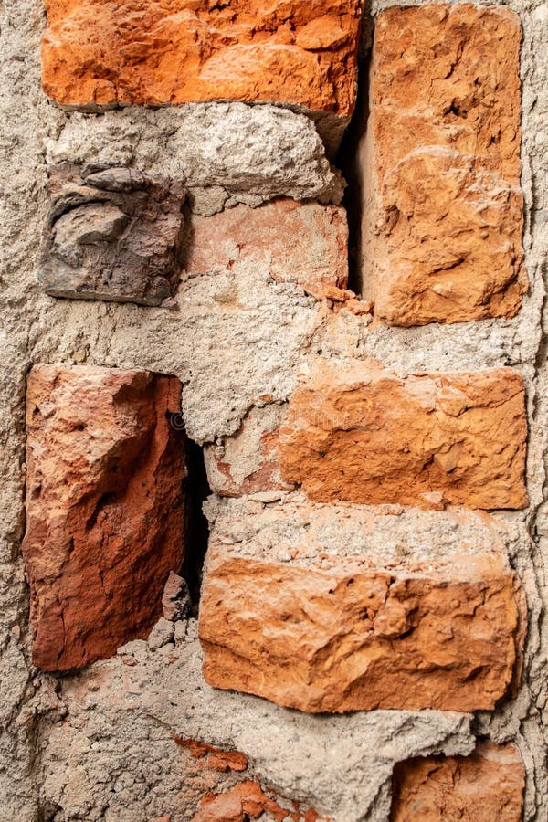 Demolition of a Brick Wall , Construction Backdrop , Abstract Textures ...