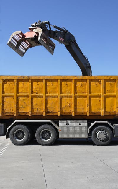 Demolition claw stock photo. Image of pneumatic, dismantle - 1180678