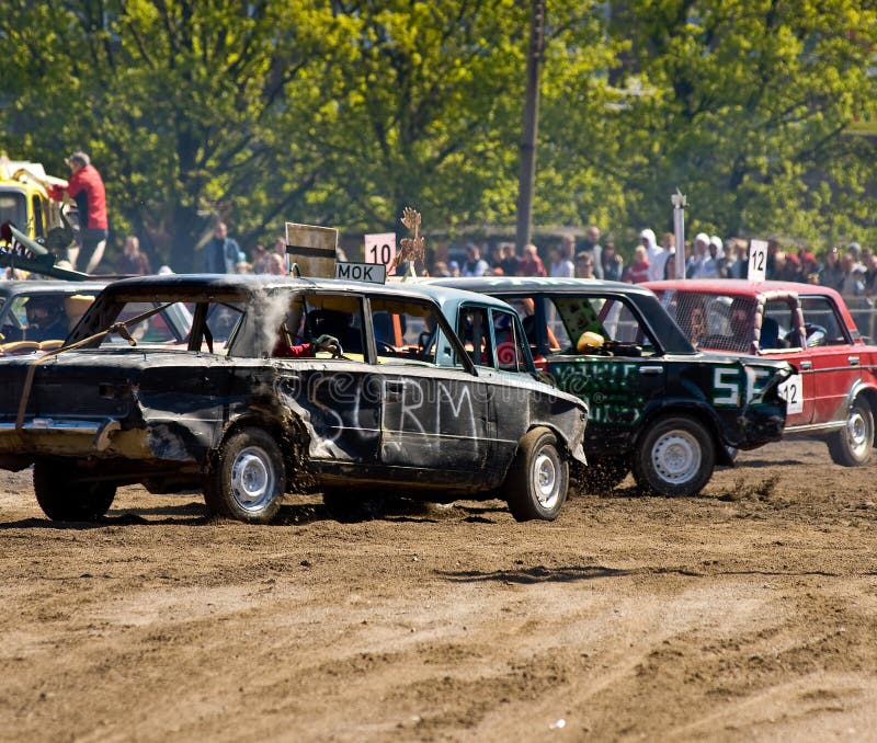 Demolition Derby stock photo. Image of demolish, automobile - 5309110