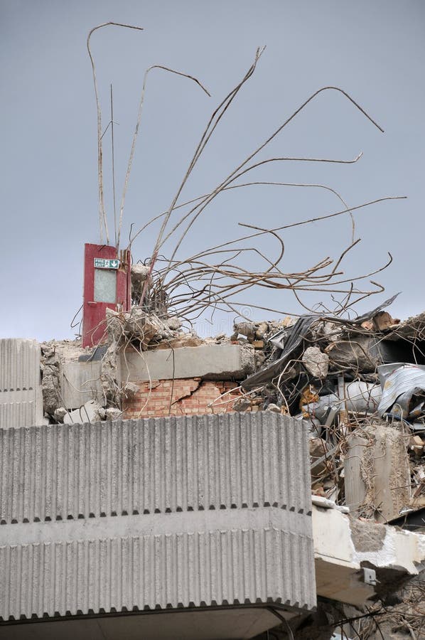 Demolition And Fire Exit Picture. Image: 6412381