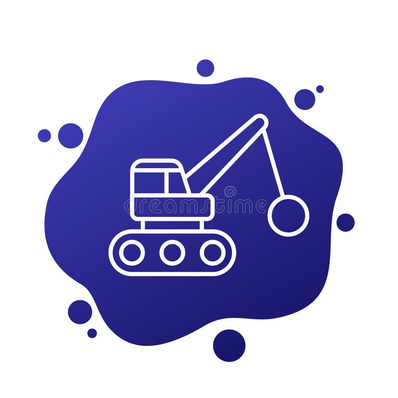 Wrecking Ball Demolition Ball Stock Illustrations – 824 Wrecking Ball ...