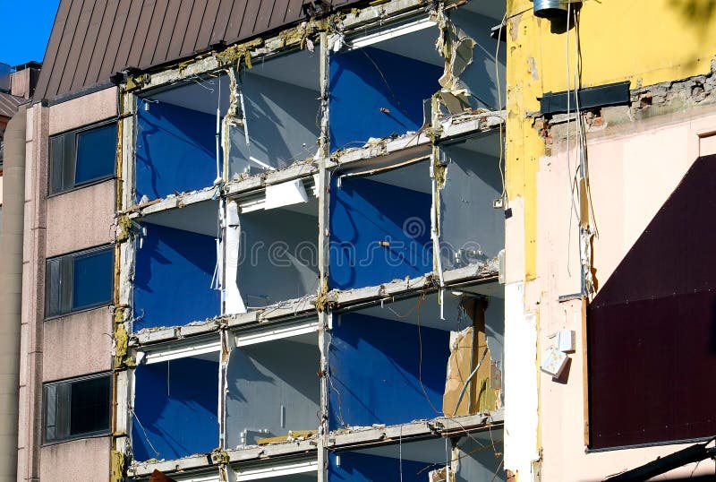 Building without wall stock image. Image of blue, architecture - 159613511