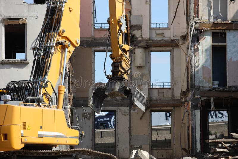 Demolition site stock photo. Image of real, ruin, work - 18238232