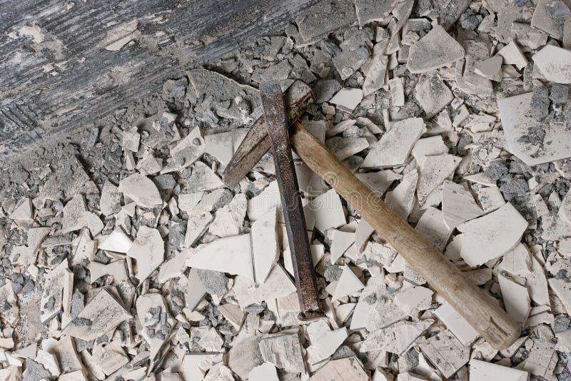 Rubble after demolition stock image. Image of distaster - 84126747