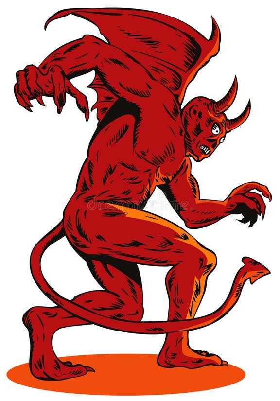 Scary Demon Stock Illustrations – 33,392 Scary Demon Stock ...