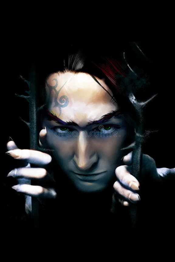 Demon stock illustration. Illustration of demon, nose, hell - 817385