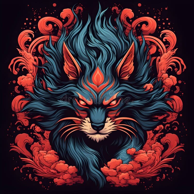 Demon Fox Stock Illustrations – 646 Demon Fox Stock Illustrations ...
