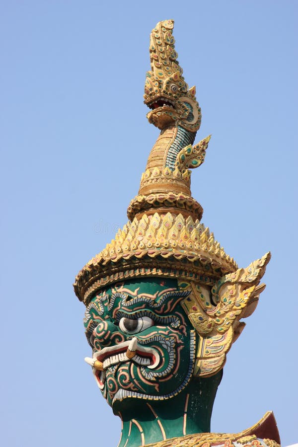 Demon head stock photo. Image of buddhist, sacred, myth - 30560204