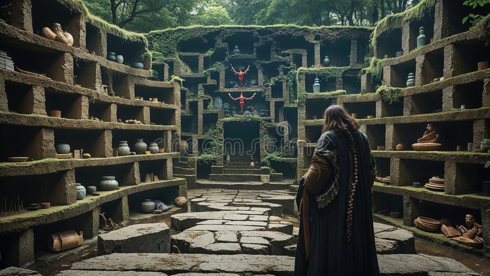 Demon Maze Constantly Reshaping Based on Traveler?s Si Stock ...