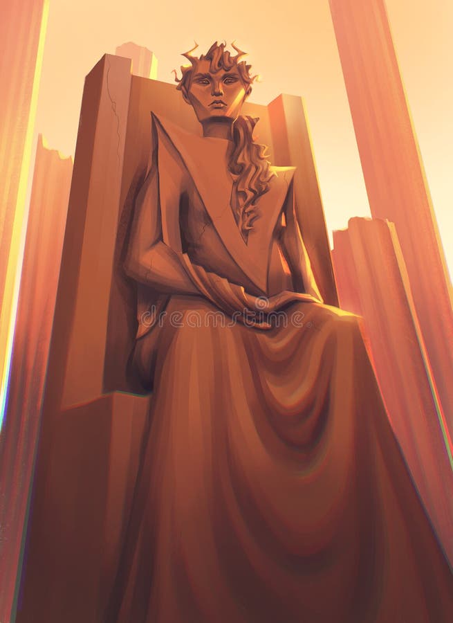 Sitting On Throne Pose