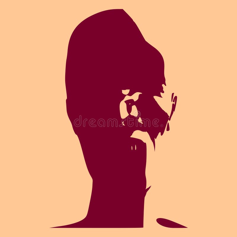 Demon or monster screaming stock vector. Illustration of death - 98612824