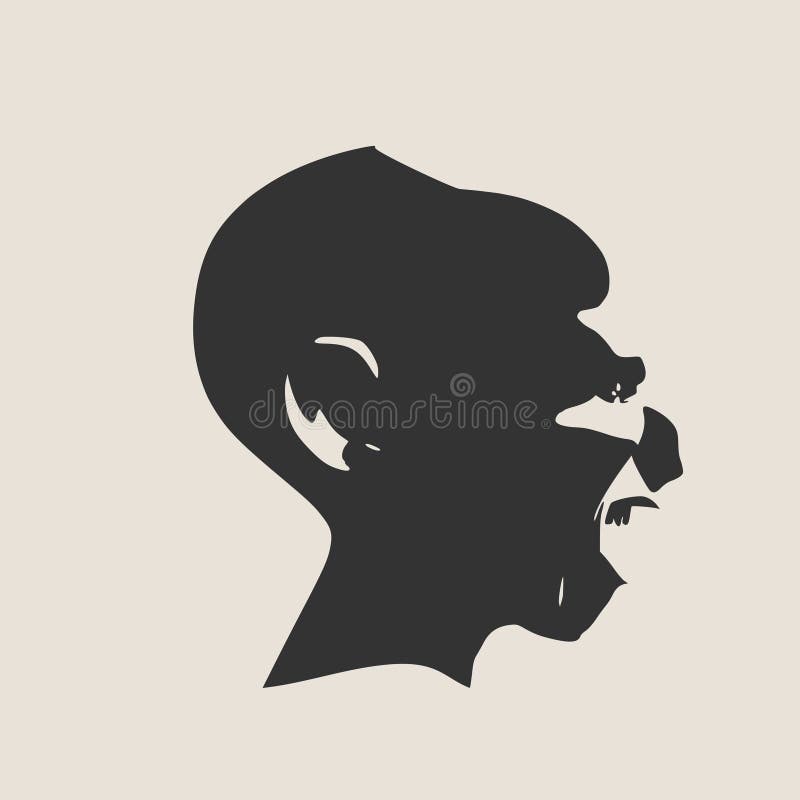 Side View Demon Screaming Stock Illustrations – 11 Side View Demon ...