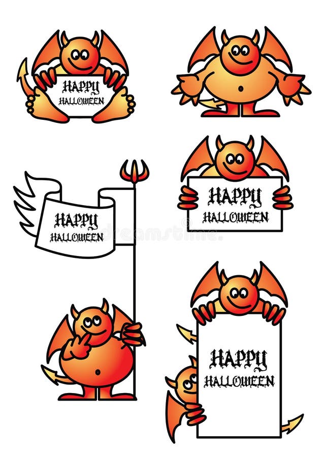 Demon signs stock vector. Illustration of demonic, 31st - 16250723