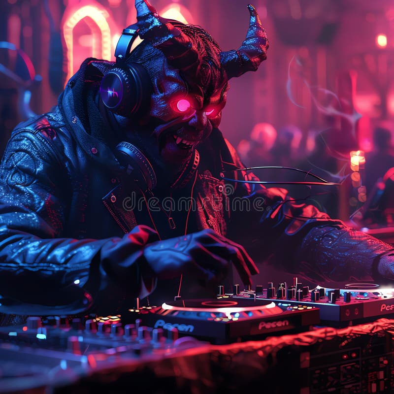 Demon Dj Stock Illustrations – 11 Demon Dj Stock Illustrations, Vectors & Clipart - Dreamstime