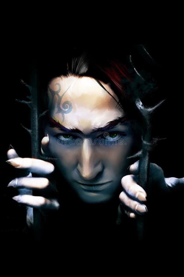 Demone illustrazione di stock. Illustrazione di uomo, incubo - 817385