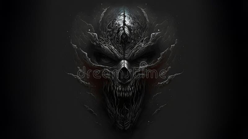 Demonic Nightmare Beast Covered with Sharp Thorns, Neural Network ...