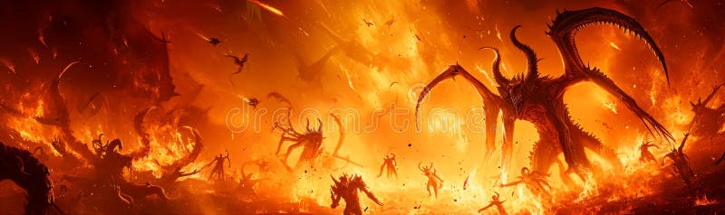 With Demons and Other Hellish Creatures Dancing in the Infernal Fire ...