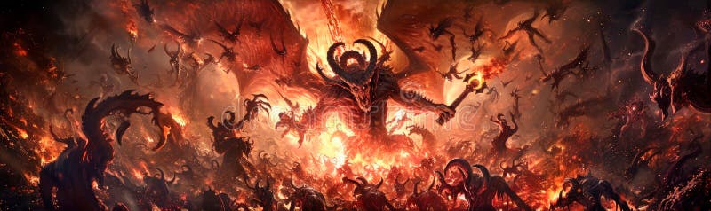 With Demons and Other Hellish Creatures Dancing in the Infernal Fire ...