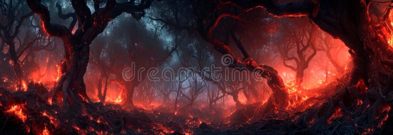 With Demons and Other Hellish Creatures Dancing in the Infernal Fire ...