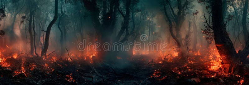 With Demons and Other Hellish Creatures Dancing in the Infernal Fire ...