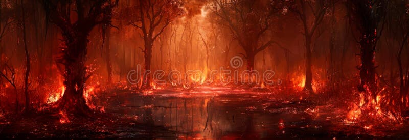 With Demons and Other Hellish Creatures Dancing in the Infernal Fire ...