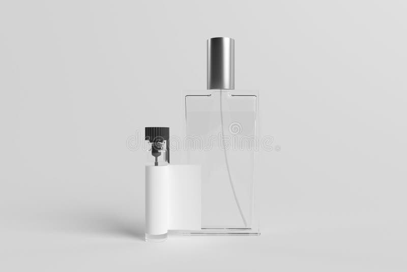 3d Render Demonstrating Set for the Design of Perfume Stock ...