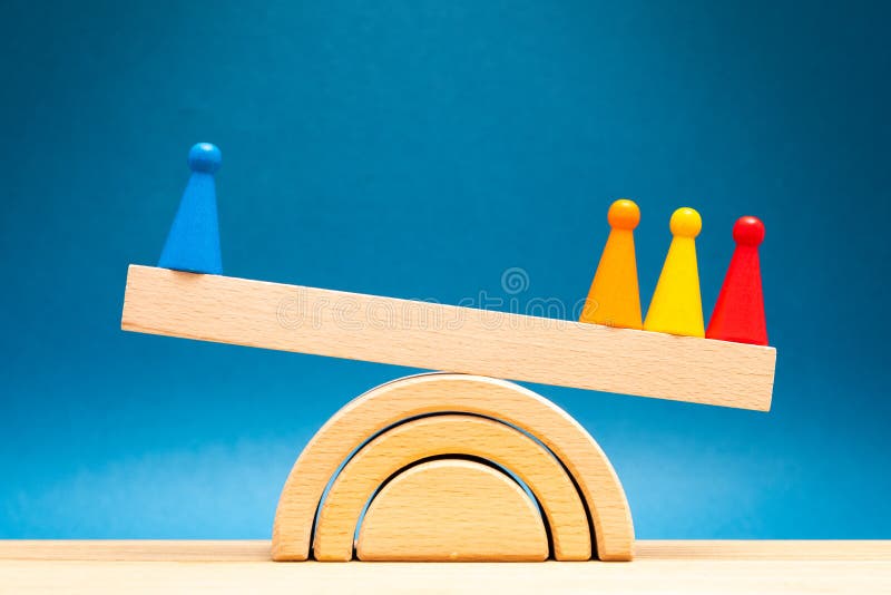 Demonstrating Team Dominance Stock Image - Image of colour, playing ...