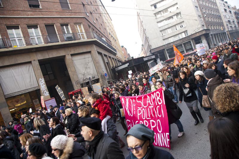 Demonstration editorial stock photo. Image of people - 18336263
