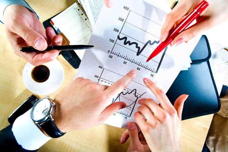 Demonstration of project stock photo. Image of interaction - 3050990