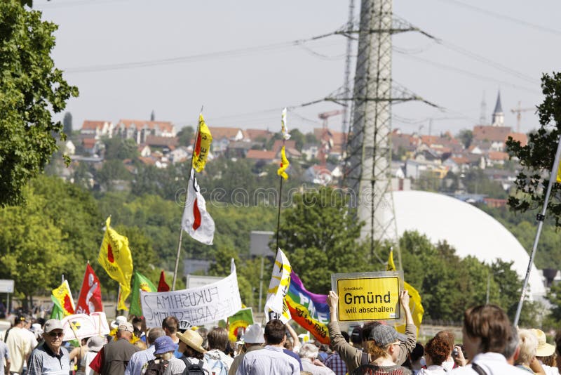 Demonstration Against the Nuclear Power Plant Editorial Photography ...