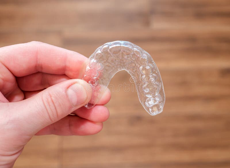 Demonstration of the Aligner Model, Plastic Plate, Teeth Mock-up for ...