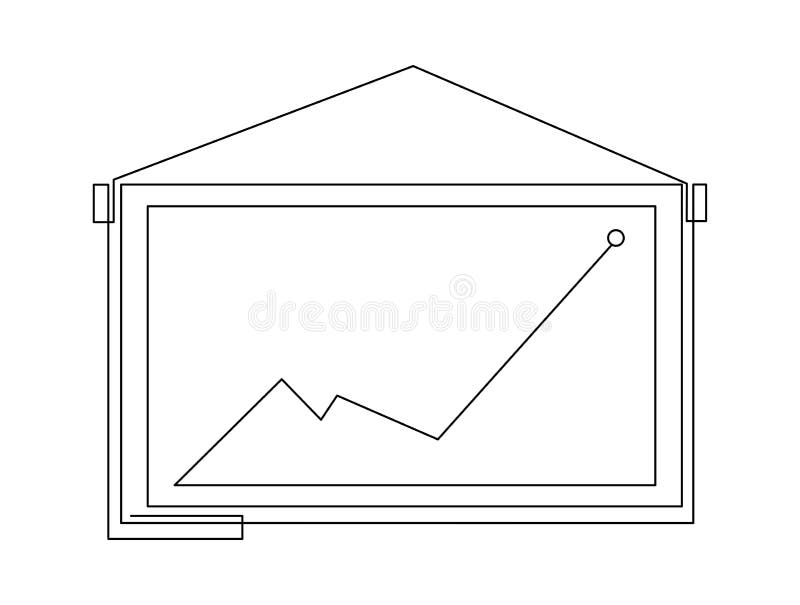 Demonstration Board for the Office. White Board for Drawing by Marker ...
