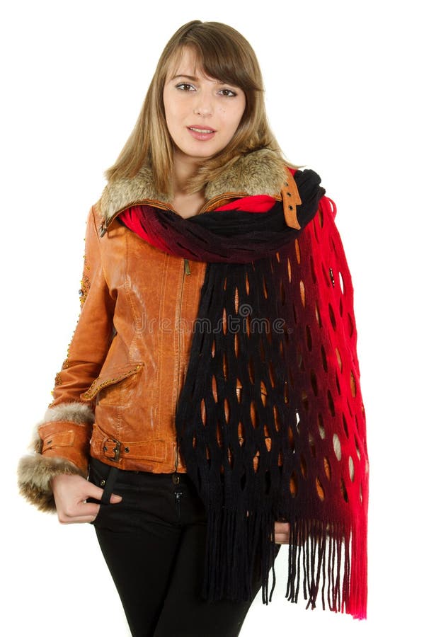 Demonstration of clothes. stock image. Image of expression - 7480817