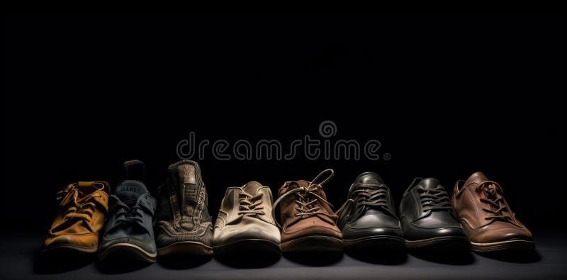 Shoes header background stock vector. Illustration of header - 67843429