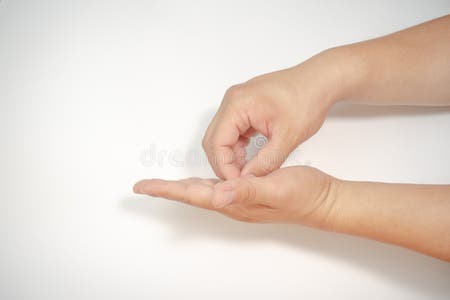Demonstration of Correct Hand Washing Posture Stock Image - Image of ...