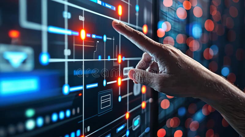 Demonstration of a Hand Interacting with an Advanced Digital Interface ...