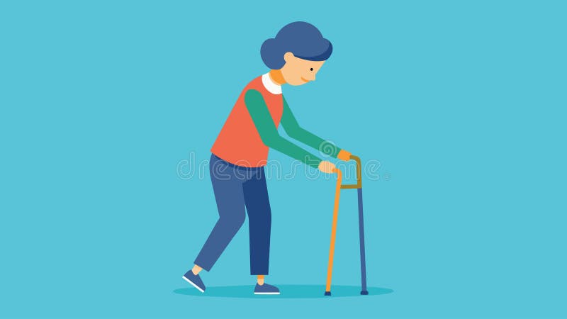 A Demonstration of How To Properly Use a Walker or Cane for Support ...