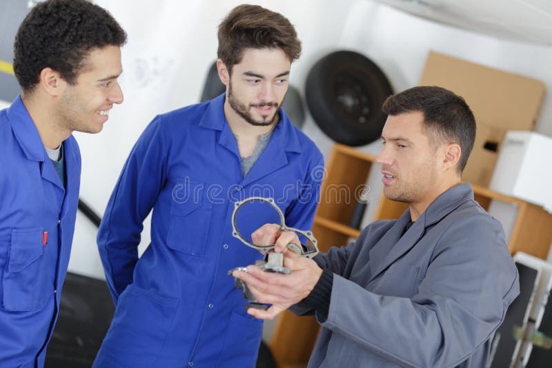 Demonstration of the Lesson Stock Photo - Image of adjust, teaching ...