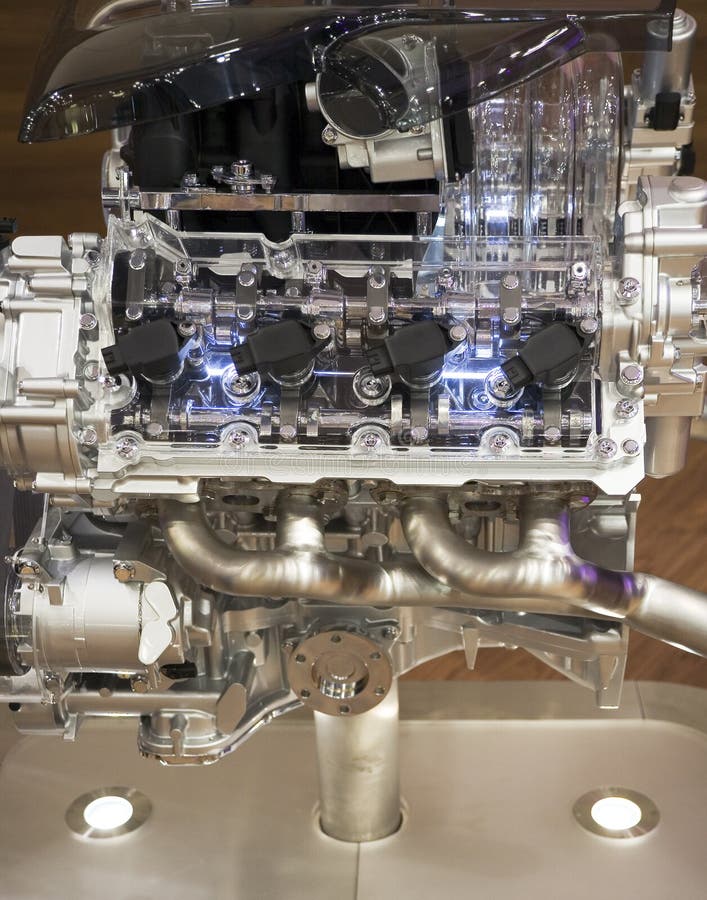 Demonstration of the New Engine Stock Image - Image of demonstration ...