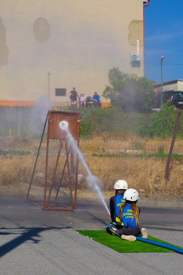 Demonstration of Practical Training and Skills of Young Firefighters ...