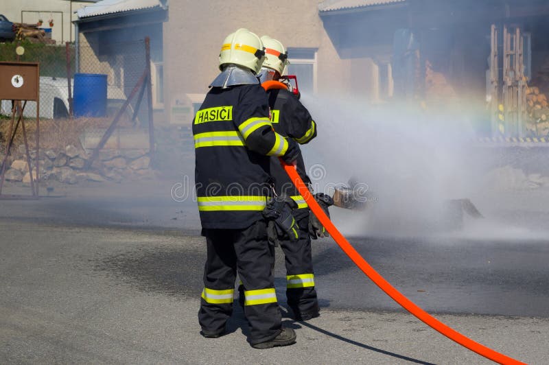 Demonstration of Practical Training and Skills of Young Firefighters ...