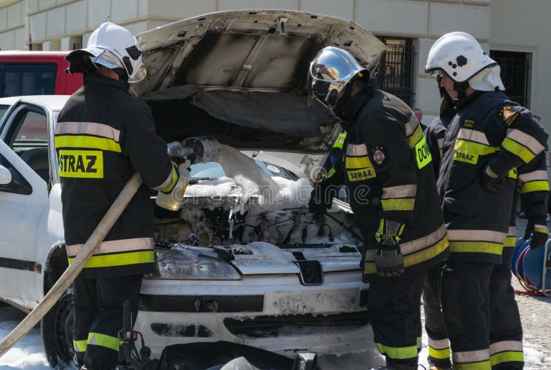 Demonstration of Rescue Services. First Aid. Editorial Stock Image ...